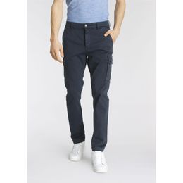 Cargojeans Replay "JAAN Hyperflex", Herren, Gr. 29, L&auml;nge 30, blau (navy), Denim/Jeans, Obermaterial: 88% Baumwolle, 7% Polyester, 5% Elasthan, unifarben, slim fit lang, Jeans Cargojeans