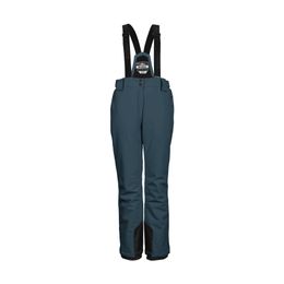 Skihose Killtec "KSW 249 WMN SKI PNTS", Damen, Gr. 38, Normalgr&ouml;&szlig;en, blau (hellpetrol), Oberstoff: 100% Polyester, Futter: 100% Polyester, Wattierung: 100% Polyester, Hosen Skihose, Wasser- und winddicht, abnehmbare Tr&auml;ger, verstellbare Taille