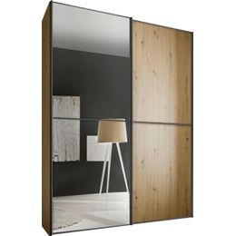 Schwebet&uuml;renschrank STAUD "Sinfonie Plus, edles Design in hochwertiger Qualit&auml;t, Made in Germany", artisan eiche, B:200cm H:222cm T:68cm, Holzwerkstoff, Schr&auml;nke, Schwebet&uuml;renschrank, Mit vier verschiedenen Ausstattungsvarianten
