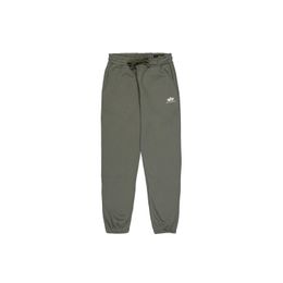 Jogginghose Alpha Industries "Basic Jogger SL II", Herren, Gr. XL, Normalgr&ouml;&szlig;en, schwarz olive, Obermaterial: 80% Baumwolle, 20% Polyester, Hosen Jogginghose