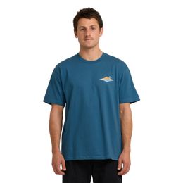 T-Shirt Billabong "Point Of View Regular", Herren, Gr. L, real teal, Obermaterial: 100% Walkfrottier;, Shirts T-Shirt
