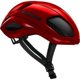 Fahrradhelm Lazer "Fahrradhelm Vento KinetiCore, Metallic Red" Gr. 1, rot, Helme, 1, 100% Erzeugnis unbest Zusammensetzg EuZ., Fahrradhelm