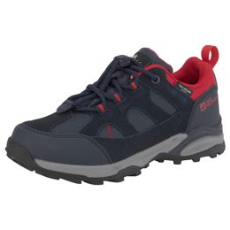 Wanderschuh Jack Wolfskin "TRAIL HIKER TEXAPORE LOW K", M&auml;dchen, Gr. 30, blau (night blau), Synthetik, Textil, Schuhe Wanderschuh, wasserdicht, Trekkingschuh