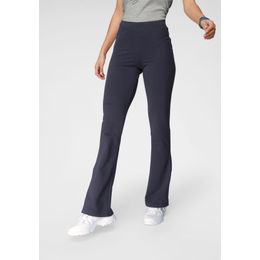 Jazzpants Kangaroos, Damen, Gr. 34, N-Gr, blau (marine), Jersey, Obermaterial: 95% Baumwolle, 5% Elasthan, unifarben, bequem lang, Hosen Jazzpants, mit hohem Stretch-Anteil sitzt wie eine zweite Haut, Topseller