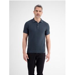 Poloshirt Lerros, Herren, Gr. M, classic navy, Strick, Obermaterial: 100% Baumwolle, normal normal, ohne Ausschnitt, B&uuml;ndchen, Shirts Poloshirt, in Feinstrickqualit&auml;t