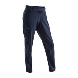 Funktionshose Maier Sports "Fortunit W", Damen, Gr. 23, Kurzgr&ouml;&szlig;en, blau (dunkelblau), 100% Polyester, Hosen Funktionshose, Robuste Outdoorhose aus schnelltrocknendem Material