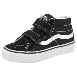 Sneaker Vans "UY SK8-Mid Reissue V", M&auml;dchen, Gr. 33, schwarz, Leder, Schuhe Sneaker, mit Klettverschluss