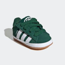 Sneaker adidas originals "CAMPUS KIDS BABY", M&auml;dchen, Gr. 20, gr&uuml;n (dunkelgr&uuml;n, ftwr wei&szlig;, gum 2), Synthetik, Schuhe Sneaker, f&uuml;r Kinder