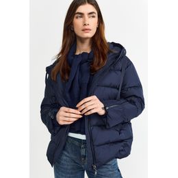 Steppjacke RICHROYAL, Damen, Gr. 34, midnight blau, Web, Obermaterial: 100% Polyester, oversize normal, mit Rei&szlig;verschluss, Jacken Steppjacke, oversized, 2-Wege-Rei&szlig;verschluss, Winterjacke