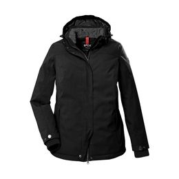 Outdoorjacke STOY "STW 9 WMN JCKT", Damen, Gr. 48, schwarz, Obermaterial: 100% Polyester;Futter: 100% Polyester;F&uuml;llung: 100% Polyester, Jacken Outdoorjacke, STOY Damenjacke: wasserdicht, atmungsaktiv, warm