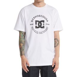 T-Shirt DC Shoes "DC Star Pilot", Herren, Gr. XS, wei&szlig;, Obermaterial: 100% Walkfrottier;, Shirts T-Shirt