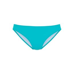 active by Lascana Bikini-Hose LASCANA ACTIVE "Janni", Damen, Gr. 38, N-Gr, blau (t&uuml;rkis), Recycling-Polyamid, unifarben, Badehosen Bikini-Hose, im klassischen Schnitt, Topseller