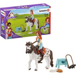 Spielfigur Schleich "HORSE CLUB Mia & Spotty (42518)", bunt, Spielfiguren, Kinder, Kunststoff, Spielfigur