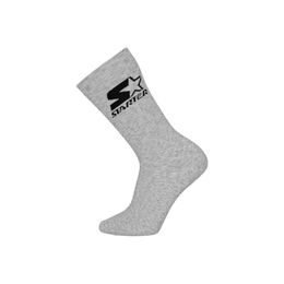 starters Kurzsocken STARTER "Socken STARTER 3pk Crew Socks 3er Pack", Damen, Gr. 43-46, bunt (dunkelblau, wei&szlig;, grau), Obermaterial: 57% Baumwolle CO. 33% Polyester PES. 5% Polyamid PA. 4% Elastodien ED. 1% Elasthan EL., Socken Kurzsocken