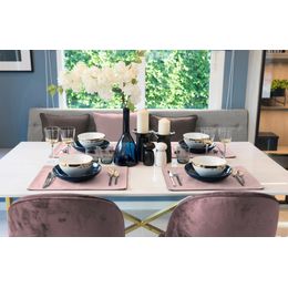 Platzset Adam "Uni Collection" Gr. 1, rosa, B:40cm L:40cm, Obermaterial: 100% Baumwolle, Platzsets, Platzset, GOTS zertifiziert, Made in Germany