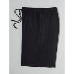 Bermudas CLASSIC, Herren, Gr. 52/54, Normalgr&ouml;&szlig;en, schwarz (schwarz, grau, meliert), 100% Baumwolle, Doppelpack-Farbe anthrazit-meliert:40% Polyester, 60% Baumwolle, Doppelpack-Farbe grau-meliert:10% Viskose, 90% Baumwolle, meliert, unifarben, kurz, Hosen Bermudas
