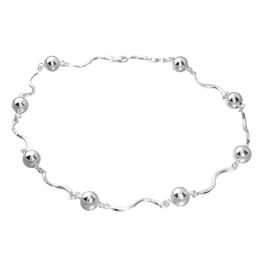 Gliederkette OSTSEE-SCHMUCK "OSTSEE-SCHMUCK Kette Livs Kette Livs" Gr. 45, silber (wei&szlig;, neutral), Halsketten, Damen, 45cm, Silber 925 (Sterlingsilber), L: 45, Gliederkette