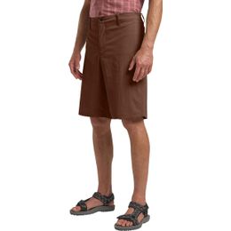 Shorts Jack Wolfskin "DESERT SHORTS M", Herren, Gr. 46, N-Gr, schwarz rust, Obermaterial: 95% Polyamid, 5% Elasthan, Hosen Shorts