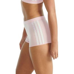 Panty adidas Sportswear "Sport Active Essentials Cotton 3 Stripes", Damen, Gr. XS, 525, clear pink, Single Jersey, Obermaterial: 95% Baumwolle, 5% Elasthan, k&ouml;rpernah, Unterhosen Panty, elastisch, Cotton-Mix, atmungsaktiv, leicht, weich