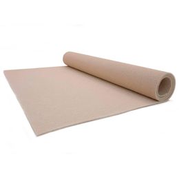 L&auml;ufer "PODIUM", beige (creme), B:100cm H:2,6mm L:2.700cm, Polypropylen (PP), PRIMAFLOR-IDEEN IN TEXTIL, Teppiche, L&auml;ufer, Breite 100 cm, robuster Nadelfilz, Uni-Farben