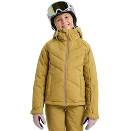 Snowboardjacke Roxy "Snowsylva 10K", M&auml;dchen, Gr. 8, fennel seed, Obermaterial: 100% Microfaser;, Jacken Snowboardjacke