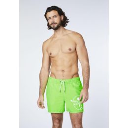 Badeshorts Chiemsee, Herren, Gr. L (52/54), gr&uuml;n gecko, 100% Polyester, Badehosen Badeshorts