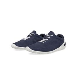Sneaker Ecco "BIOM LITE M", Herren, Gr. 43, blau (marine), Nubukleder, Schuhe Sneaker, Freizeitschuh, Halbschuh, Schn&uuml;rschuh mit leichter Laufsohle