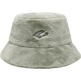 Fischerhut Chillouts "Laika Hat", Damen, Gr. S/M, grau, Pl&uuml;sch, Kunstfaser, unifarben, H&uuml;te Fischerhut, mit weichem Material