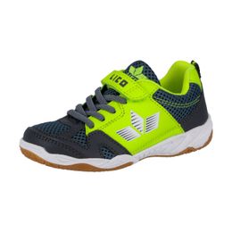 Indoorschuh Lico "Sportschuh Sport VS", M&auml;dchen, Gr. 35, grau, Synthetik, Schuhe Indoorschuh
