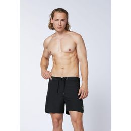 Badeshorts Chiemsee, Herren, Gr. 34, schwarz beauty, 100% Polyester, Badehosen Badeshorts