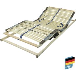 Lattenrost mit Motor Beco "Blue Royal Motor", transparent (wei&szlig;, neutral), B:140cm H:8cm L:200cm, Lattenroste, Lattenrost mit Motor, elektrisch verstellbar mit Funk Fernbedienung