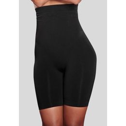 Shapinghose Lascana, Damen, Gr. XL (48/50), schwarz, Microtouch, Obermaterial: 91% Polyamid, 9% Elasthan, Unterhosen Shapinghose, SEAMLESS mit hoher Taille, Shape wear, Basic, Topseller