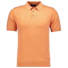 Rundhalspullover Ragman, Herren, Gr. 50, orange (apricot, 527), Feinstrick, 100% Baumwolle, ohne Ausschnitt, Pullover Rundhalspullover