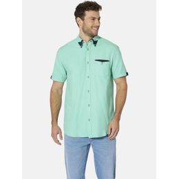 Langarmhemd Babista "Kurzarmhemd STEFZITE", Herren, Gr. 4XL, weit, gr&uuml;n (mint), Obermaterial: 100% Baumwolle CO., Hemden Langarmhemd