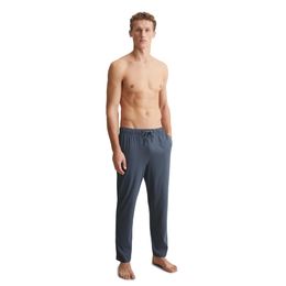 Marc O'Polo Loungehose MARC O'POLO "Mix & Match Cotton", Herren, Gr. M, N-Gr, stargazer print, Single Jersey, Obermaterial: 100% Baumwolle, gemustert, bequem lang, Hosen Loungehose, mit Tunnelzug und Bindeband