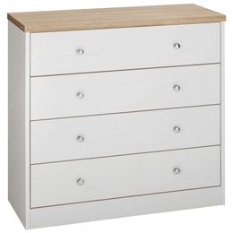 Kommode OTTO HOME "Heide", wei&szlig; (wei&szlig;, eichefarben), Sideboards, Kommode, Breite 70 cm