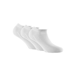 Sneakersocken Rohner Socks "Socken sneaker 3-er pack 3er Pack", Damen, Gr. 43-46, wei&szlig;, Obermaterial: 75% Baumwolle CO. 23% Polyamid PA. 2% Elasthan EL., Socken Sneakersocken