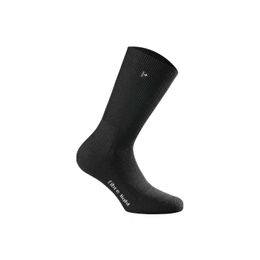 Kurzsocken Rohner Socks "Socken 1er Pack", Damen, Gr. 44-46, schwarz, Obermaterial: 42% Wolle mw. 41% Polyamid PA. 15% Polypropylen PP. 2% Elasthan EL., Socken Kurzsocken