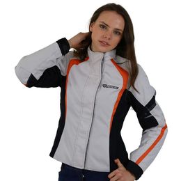 Nerf Motorradjacke NERVE "Artemis" Gr. 40, beige (beige, schwarz), Jacken, Damen, 40, Obermaterial: 100% Polyester. Innenseite: 100% Polyester, Motorradjacke, Women