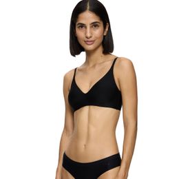 B&uuml;gelloser BH Triumph "Pure Micro N", Damen, Gr. 80, Cup C, schwarz, Single Jersey, Obermaterial: 74% Polyamid, 26% Elasthan, clean, unifarben, Basic, BHs B&uuml;gelloser BH, nahezu unsichtbar
