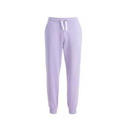 Jogginghose Alpha Industries "Unisex EMB Jogger", Herren, Gr. 2XS, Normalgr&ouml;&szlig;en, lila (pale violet), Obermaterial: 80% Baumwolle, 20% Polyester, Hosen Jogginghose