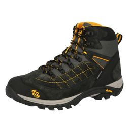 Br&uuml;tting Wanderschuh BR&Uuml;TTING "Outdoorstiefel Mount Crillon High", Herren, Gr. 42, grau, Veloursleder, Schuhe Wanderschuh