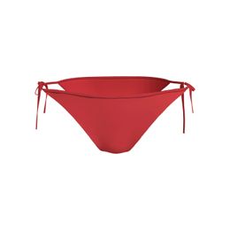 Bikini-Hose "CHEEKY STRING SIDE TIE (EXT SZ)", Damen, Gr. M (38), N-Gr, rot (hot heat), Polyamid, Tommy Hilfiger Swimwear, unifarben, Badehosen Bikini-Hose, in Unifarben