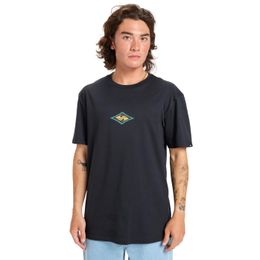 T-Shirt Quiksilver "Ev Swell Ovation", Herren, Gr. XL, schwarz, Obermaterial: 70% Walkfrottier, 30% Walkfrottier;, Shirts T-Shirt