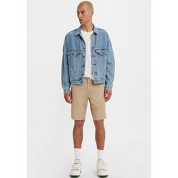 Levi's Chinoshorts LEVI'S "XX CHINO SHORT II", Herren, Gr. 28, N-Gr, true chino lt wt mic, Web, Obermaterial: 98% Baumwolle, 2% Elasthan, normal knieumspielend, Hosen Chinoshorts, Sommerhose mit Logobadge