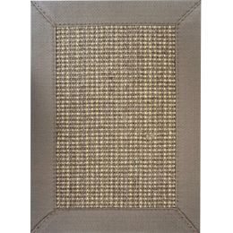 Sisalteppich Astra "Santos" Gr. 4, braun (camelfarben), B:140cm H:6mm L:200cm, Sisal, Teppiche, Sisalteppich, echtes Sisalprodukt, Wohnzimmer