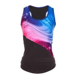 Tanktop WINSHAPE "Tanktop AET105-Stardust", Damen, Gr. M, bunt (stardust), 80% Polyester, 20% Elasthan, Rundhals, Tops Tanktop, Functional