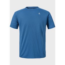 Sch&ouml;ffel Funktionsshirt SCH&Ouml;FFEL "Hiking T Shirt Style Grunas MNS", Herren, Gr. 54, blau (8405, blau), Oberstoff: 100% Polyester, Rundhals, Shirts Funktionsshirt