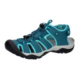 Sandale Lico "Trekkingsandale Miami", Damen, Gr. 36, blau, Synthetik, Schuhe Sandale