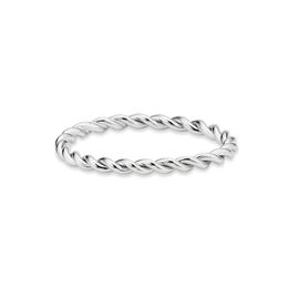 Fingerring Bruno Banani "Schmuck Geschenk Silber 925 Damenring" Gr. 53, silber (silberfarben), Fingerringe, Damen, 53, Silber 925 (Sterlingsilber), 1,85mm, Fingerring